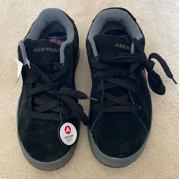 Airwalk | Shoes | Nwt Airwalk Black Suede Sneakers | Poshmark